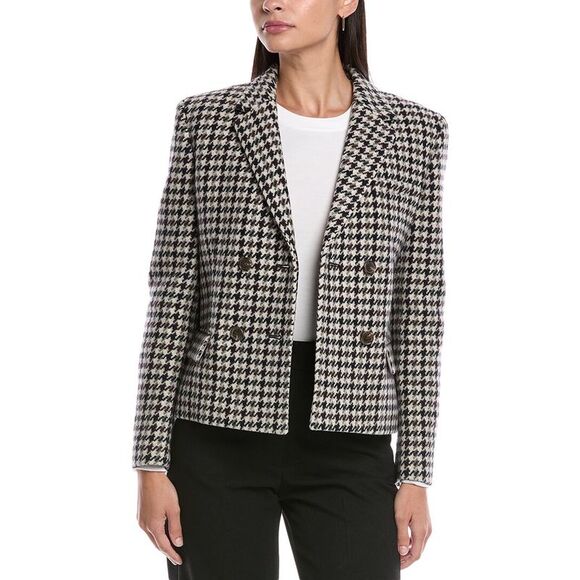 Theory | Jackets & Coats | Theory Womens Tweed Square Doublebreasted ...